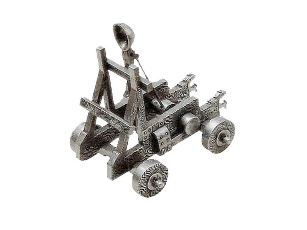 Mittelalter Katapult - Deko Modell | Waffen-Schaulade