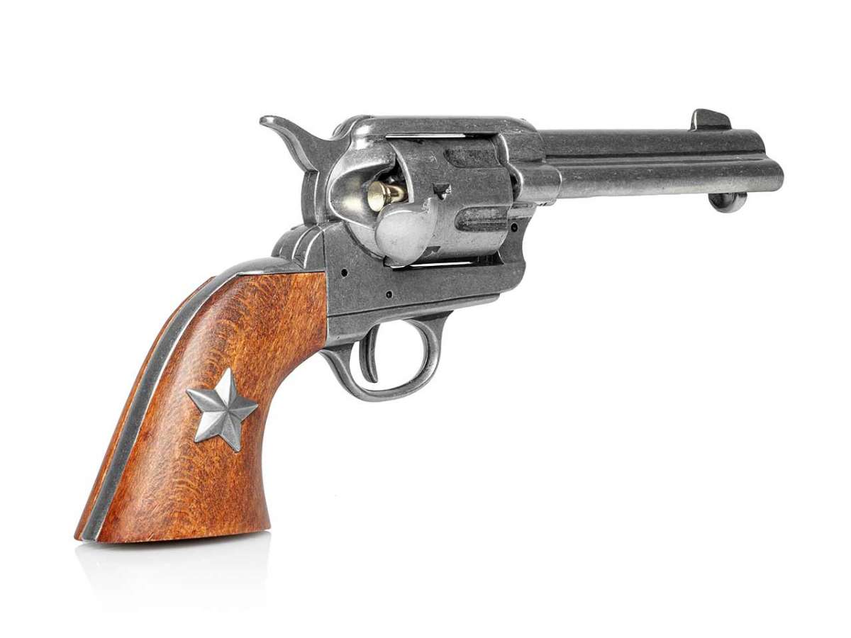 Colt SAA 1873 Texas Ranger - Deko Revolver | Waffen-Schaulade