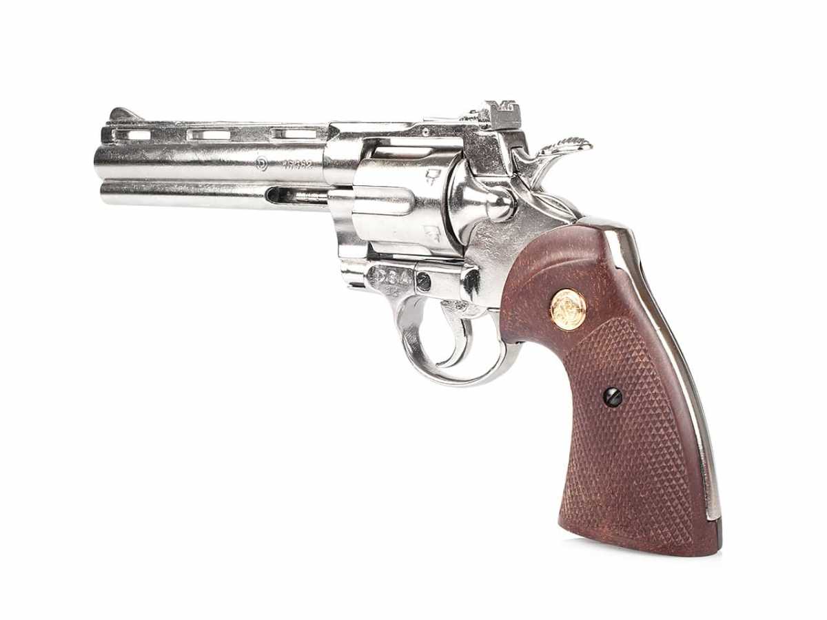 Colt Python Deko Revolver Rick Grimes | Waffen-Schaulade