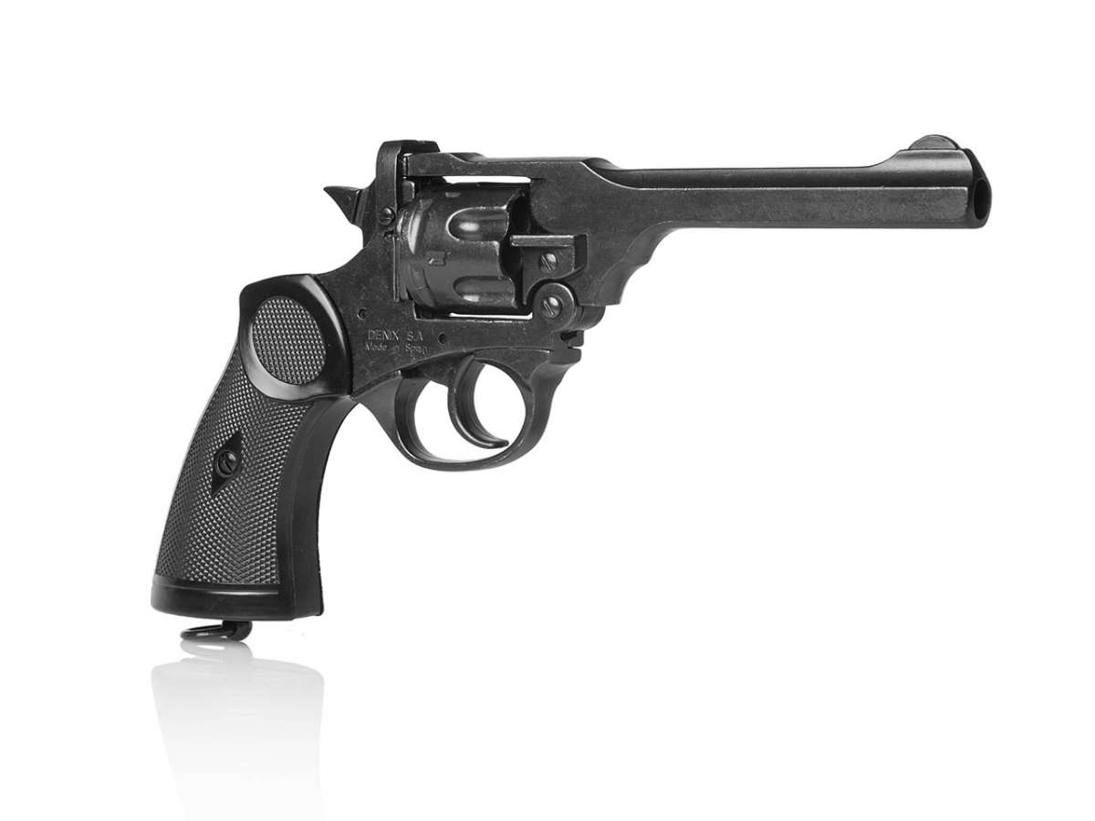 Webley MK IV .38 Deko Revolver Indiana Jones | Waffen-Schaulade