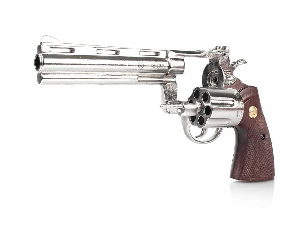 Colt Python Deko Revolver Rick Grimes | Waffen-Schaulade