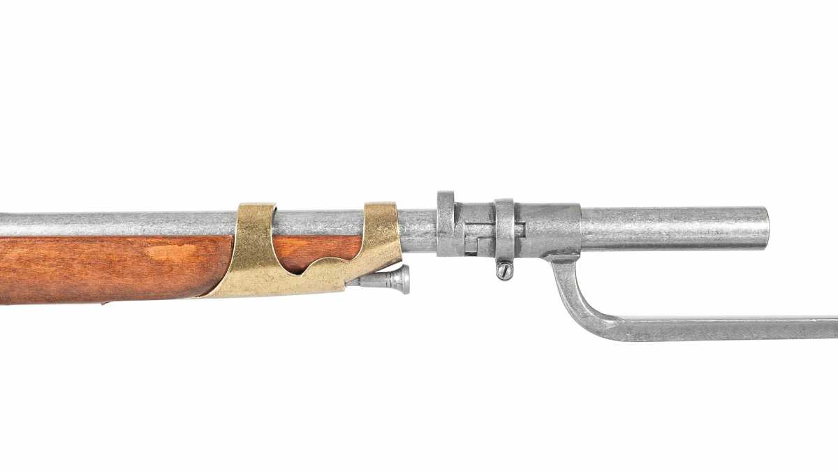 Deko Muskete 1777 Infanterie mit Bajonett | Waffen-Schaulade